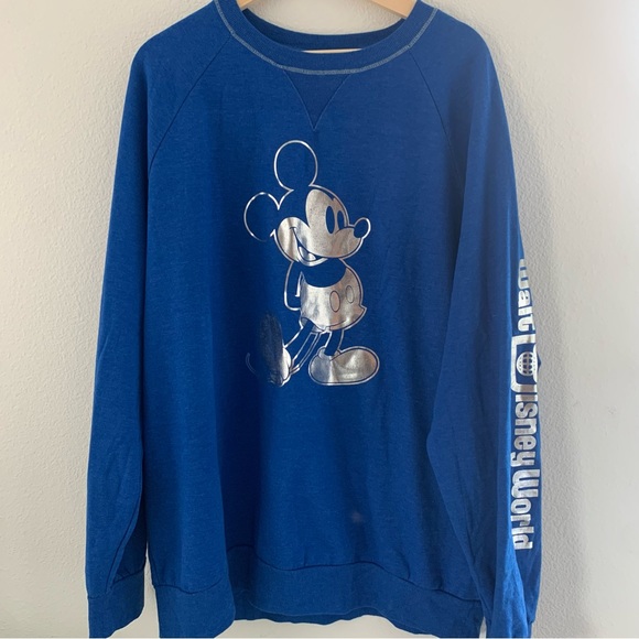 Disney | Shirts | Official Walt Disney World Mickey Long Sleeve | Poshmark